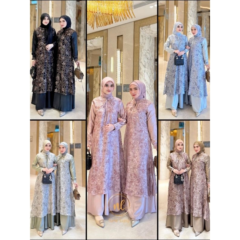 Jual VAYRA dres by New lusy terbaru gamis new lusy mewah simple ...