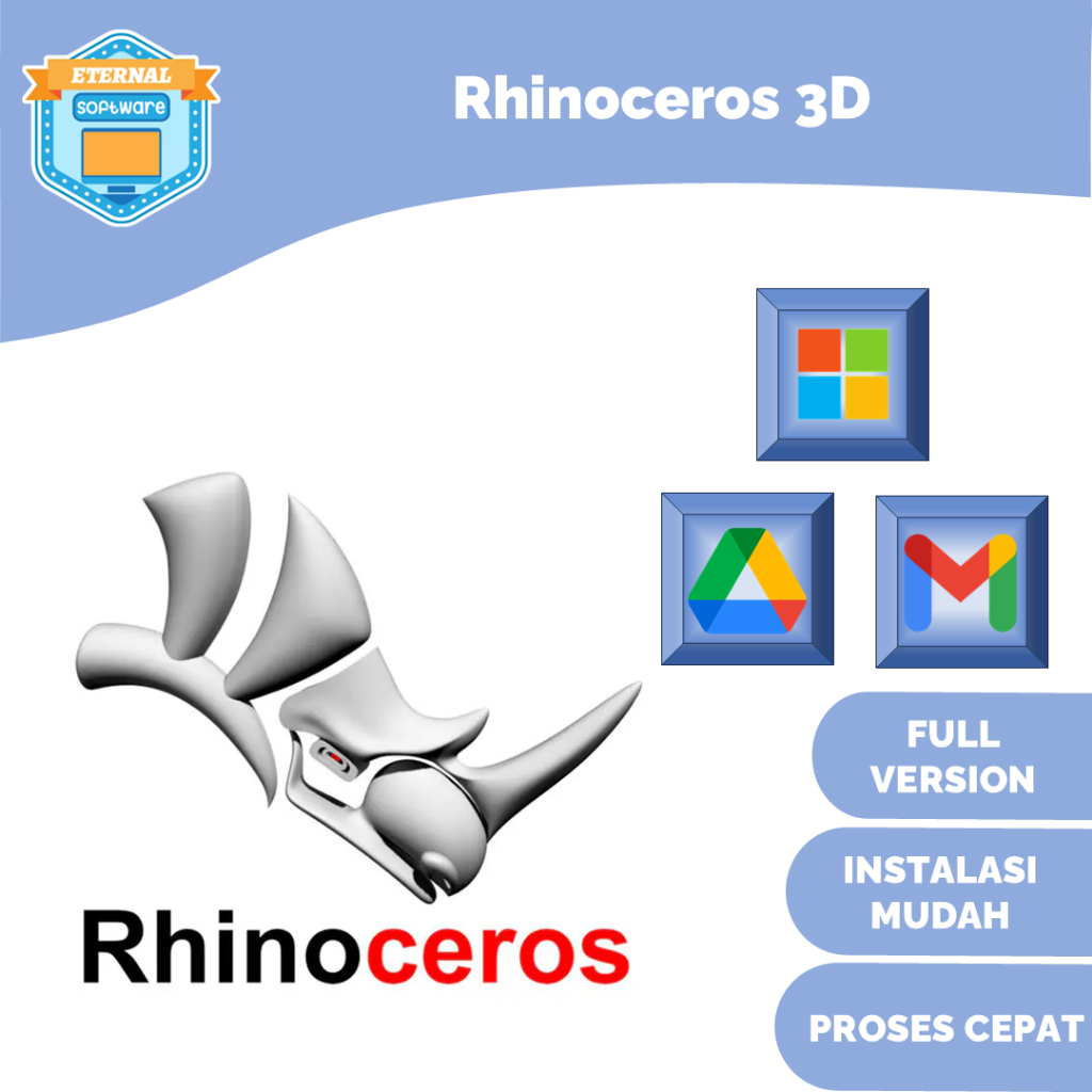 Jual Rhinoceros Full Version No Trial Aplikasi Rendering Full Lisensi ...