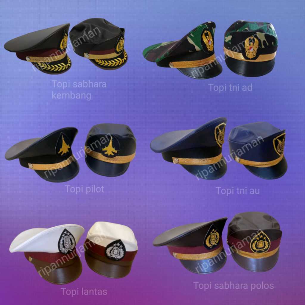 Jual Topi Pet Polisi TNI Berkualitas dengan Harga Termurah Fashion Anak ...