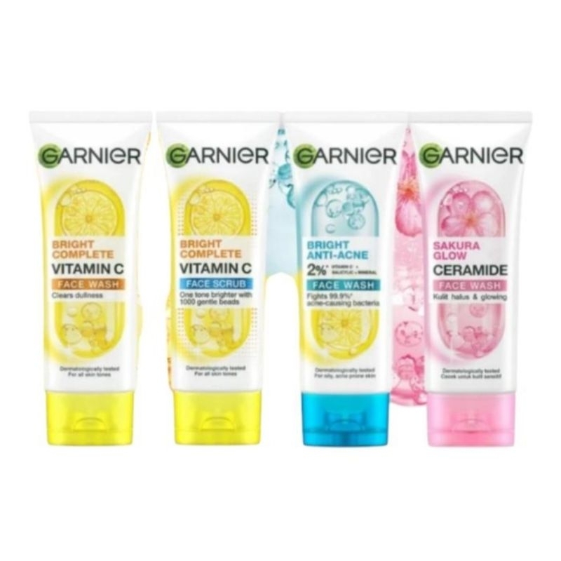 Jual Garnier Pencuci Muka Cewek 100 ml Garnier Bright Complete ...