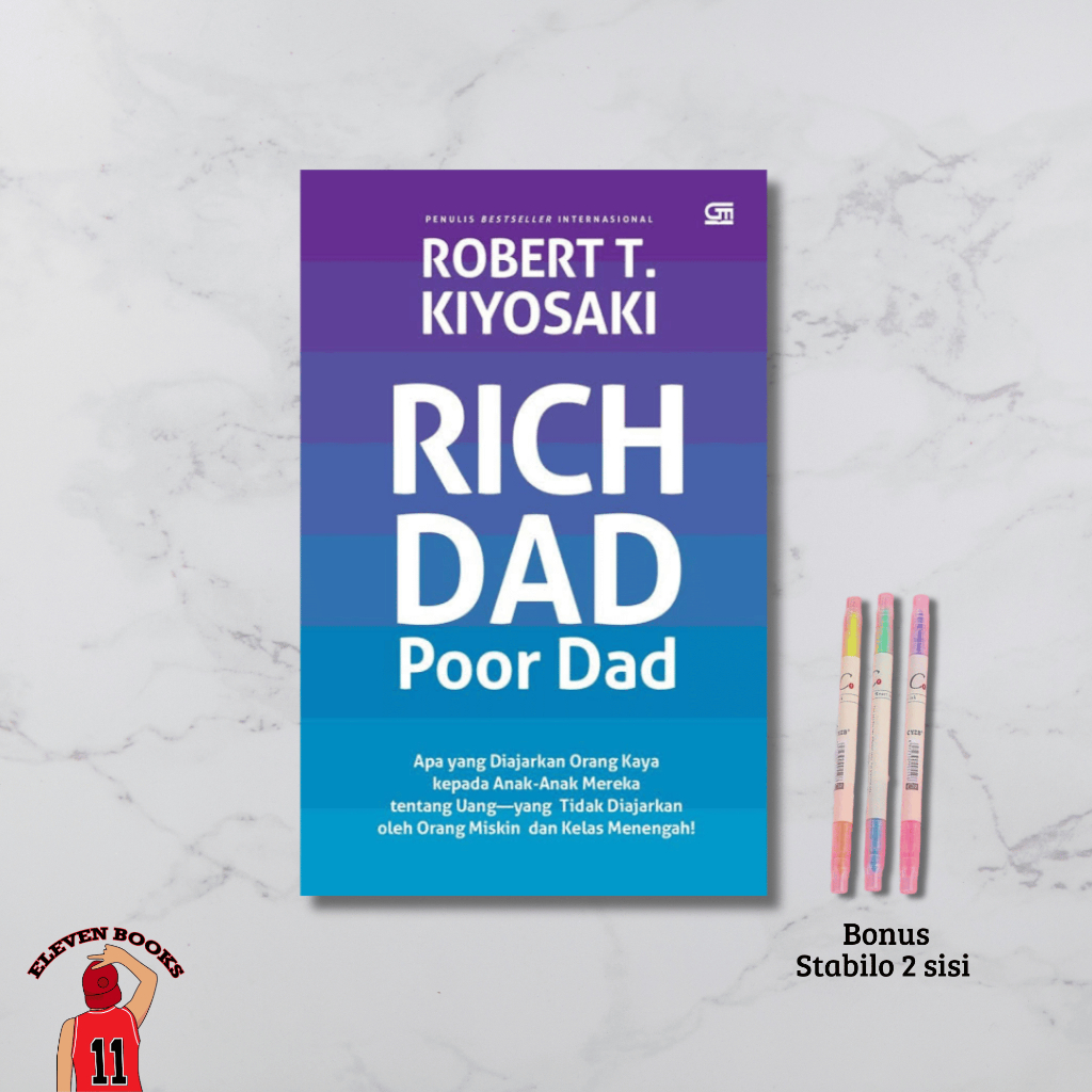 Jual Buku Original Rich Dad Poor Dad - Robert T. Kiyosaki (Gramedia ...