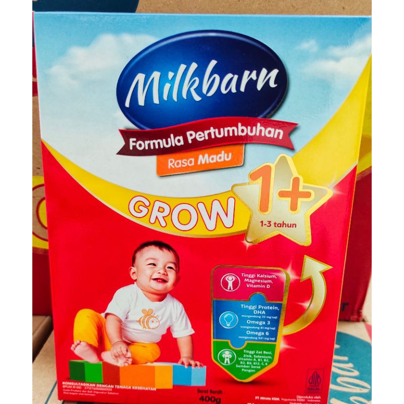 Jual Milkbarn - Susu Formula Pertumbuhan Rasa Madu - Grow 1+ (1-3 Tahun ...