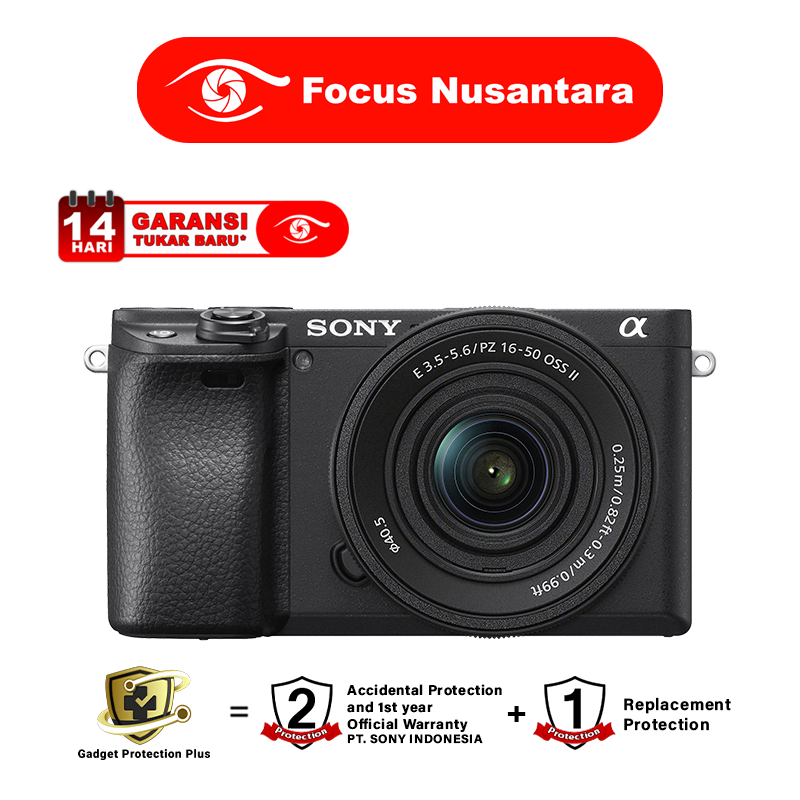 Jual SONY Alpha A6400 Kit 16-50mm f/3.5-5.6 OSS II Sony Alpha 6400 Kamera Mirrorless GARANSI ...