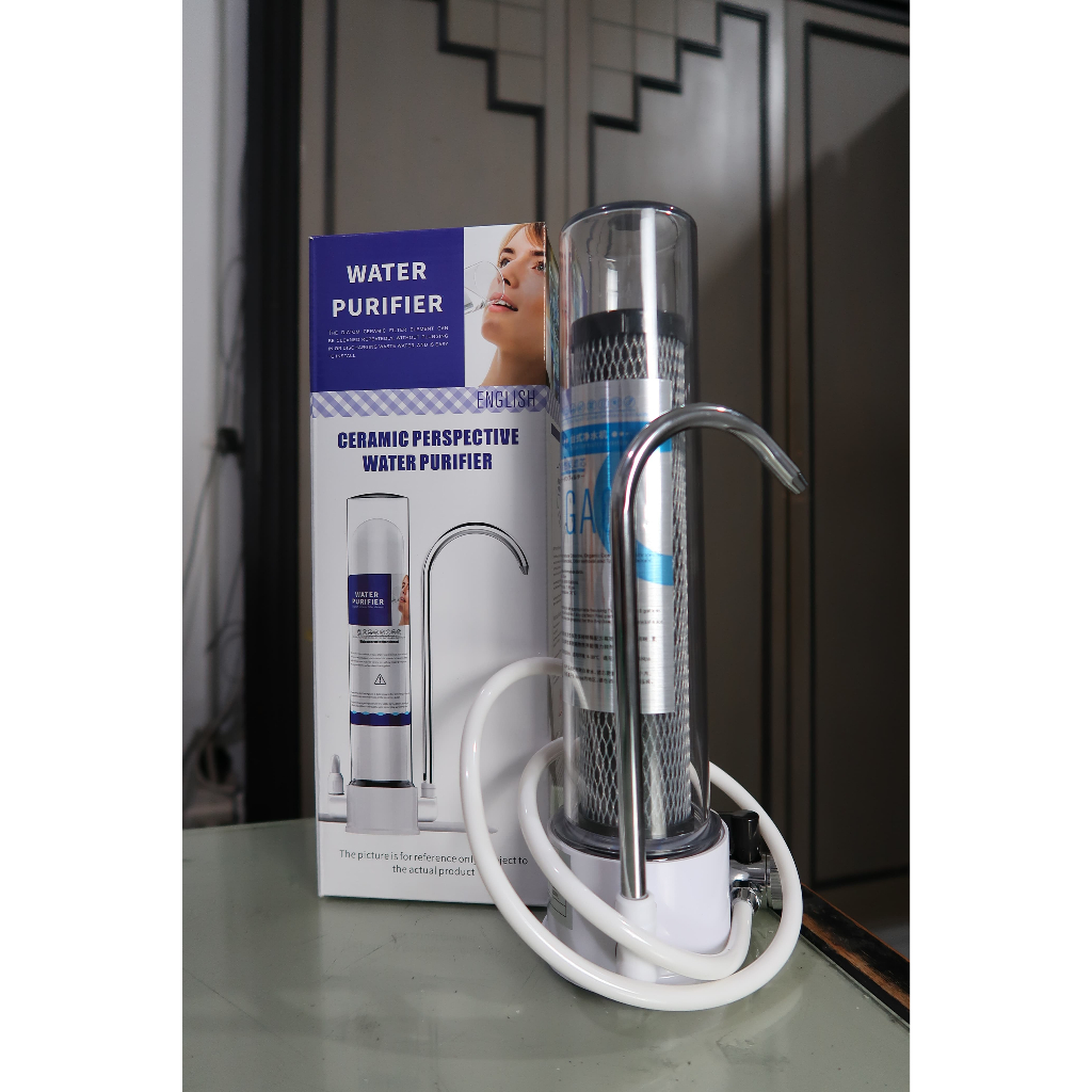 Jual Keran air water purifier minum ceramic CFE transparan filtrasi ...