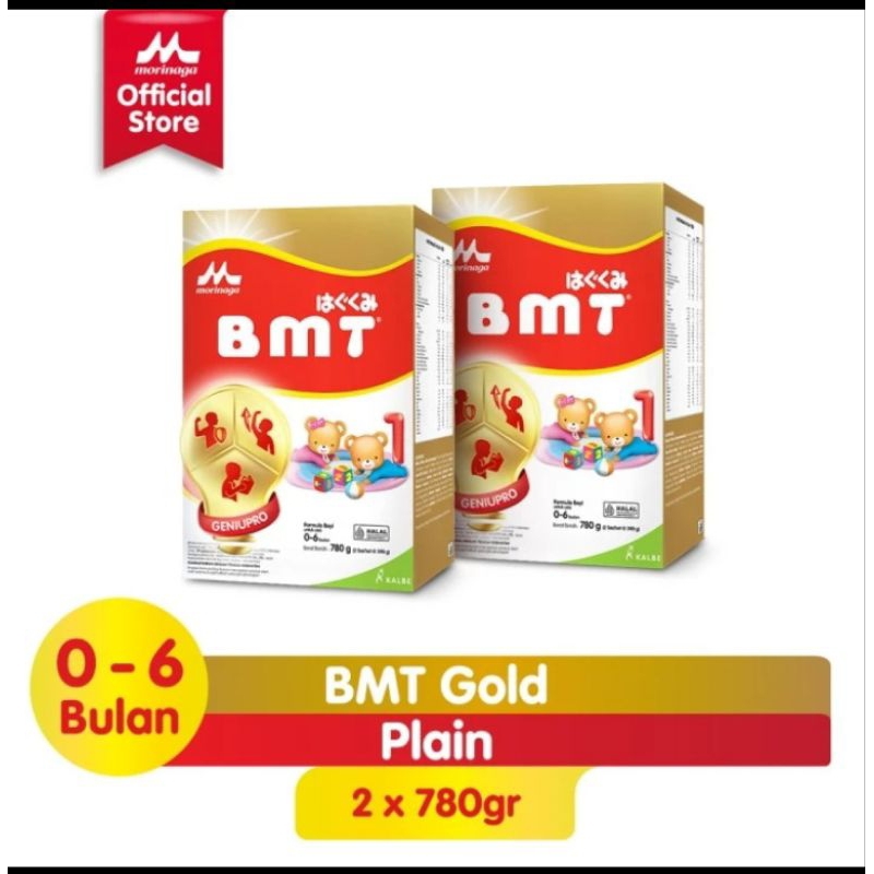 Jual paket 2 box Morinaga BMT Gold Geniupro 780gr | Shopee Indonesia