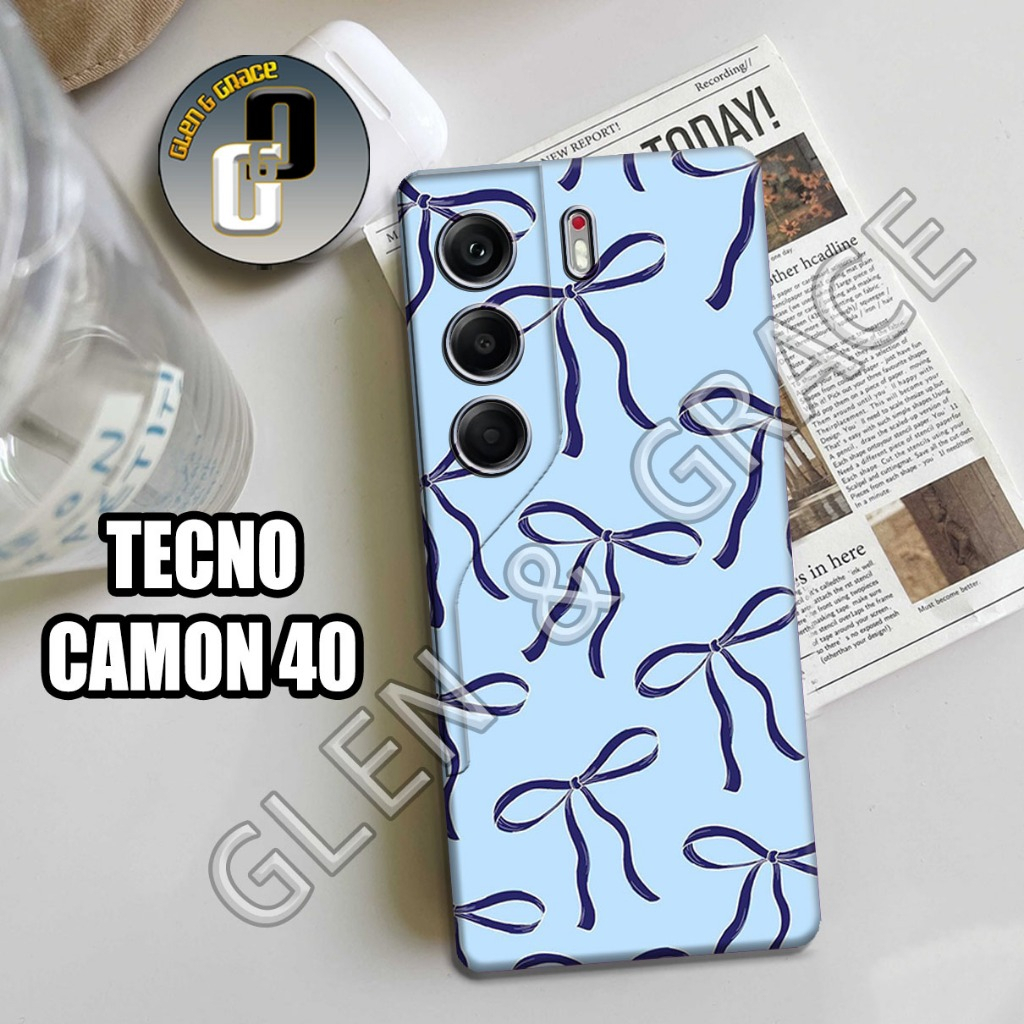 Jual G1 - Case TECNO CAMON 40 Terbaru 2025 - Bahan karet lentur - Motif ...