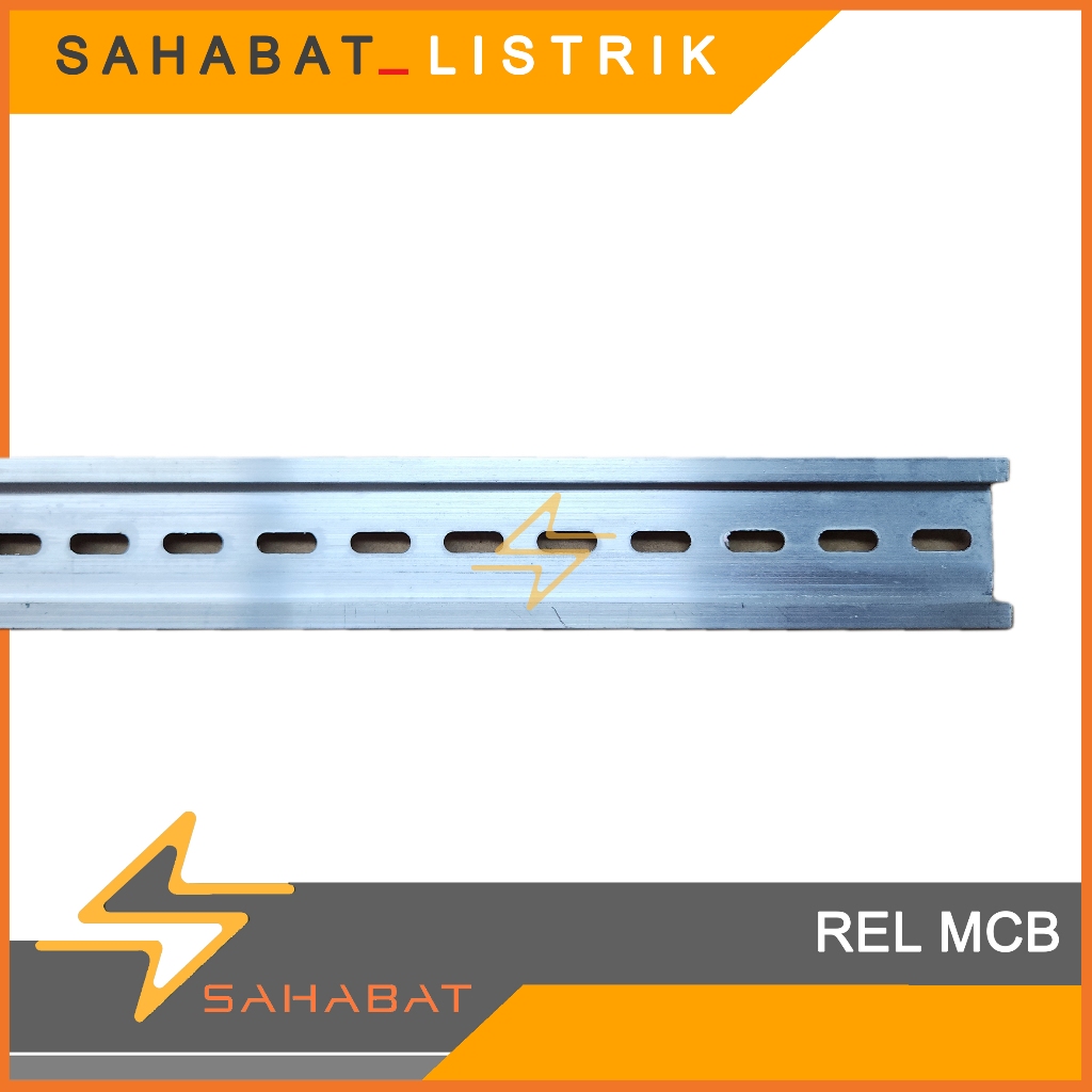 Jual REL MCB ALUMINIUM / MCB RAIL | Shopee Indonesia