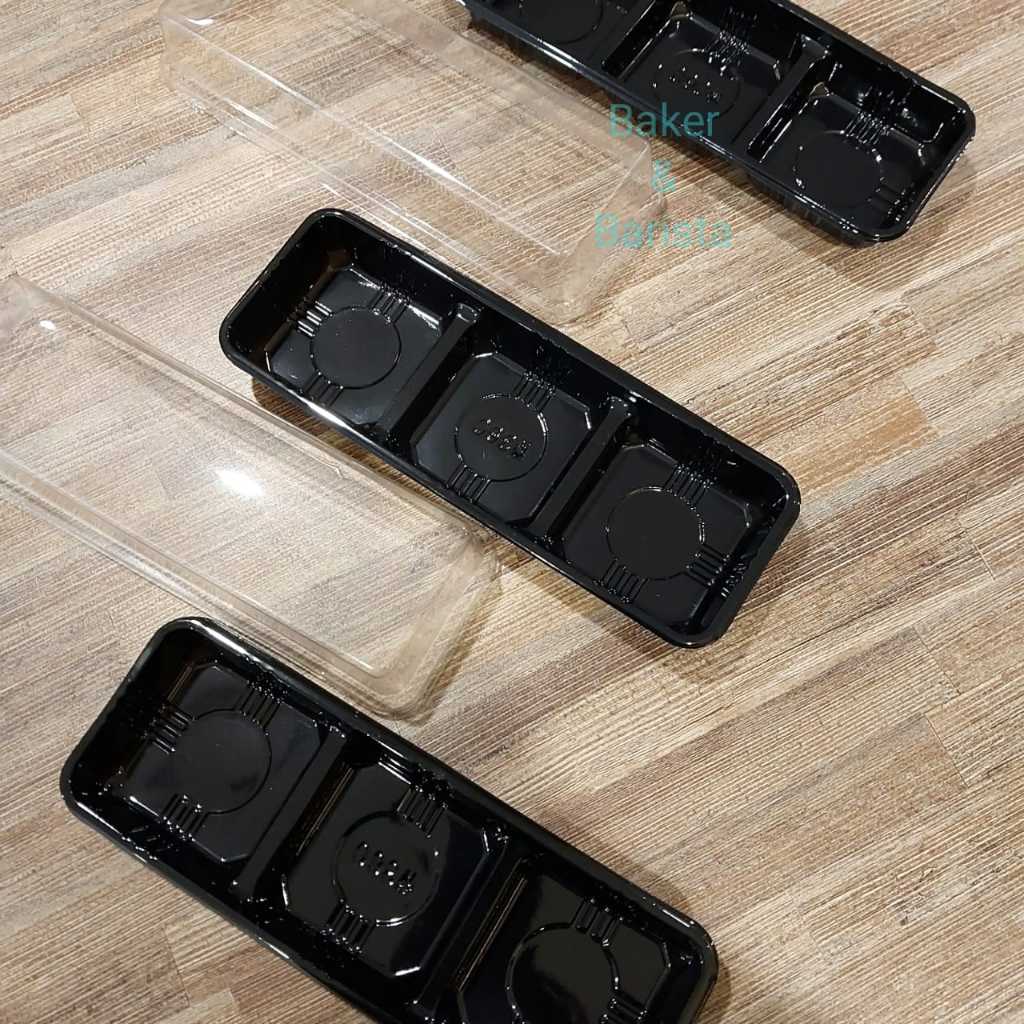 Jual Mika Mochi Mini Tray Sekat 3 10pcs Premium Mika Puding Tiramisu ...