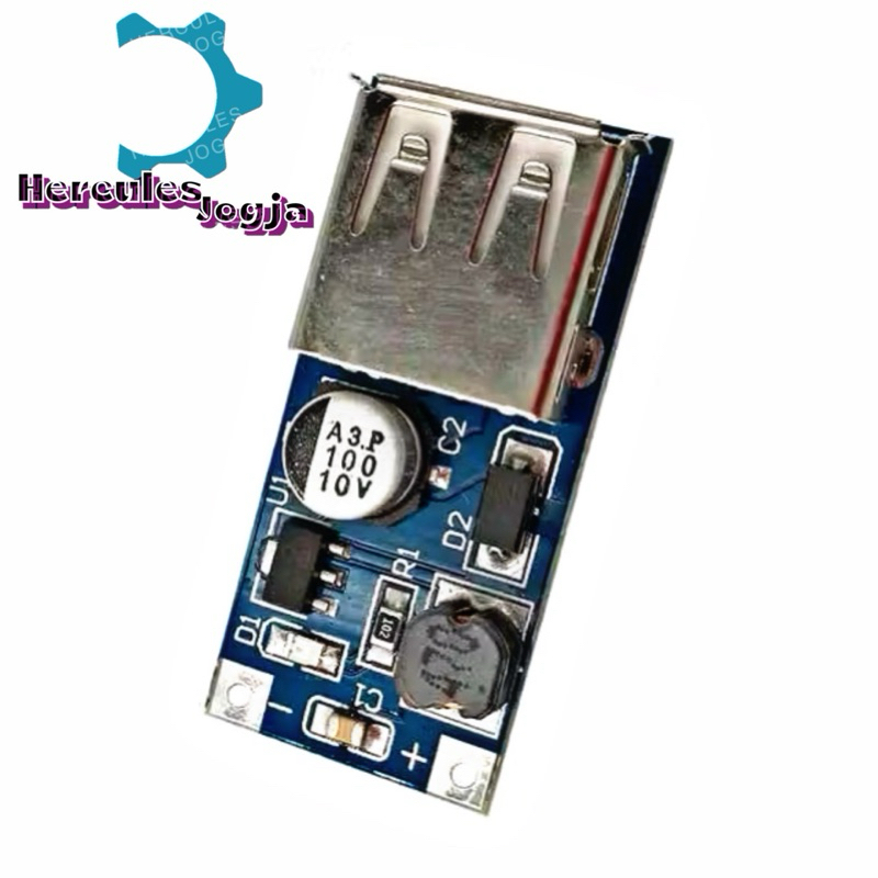 Jual Modul USB DC-DC Step Up 5V 600mA Input 0.9-5V Booster Charger ...