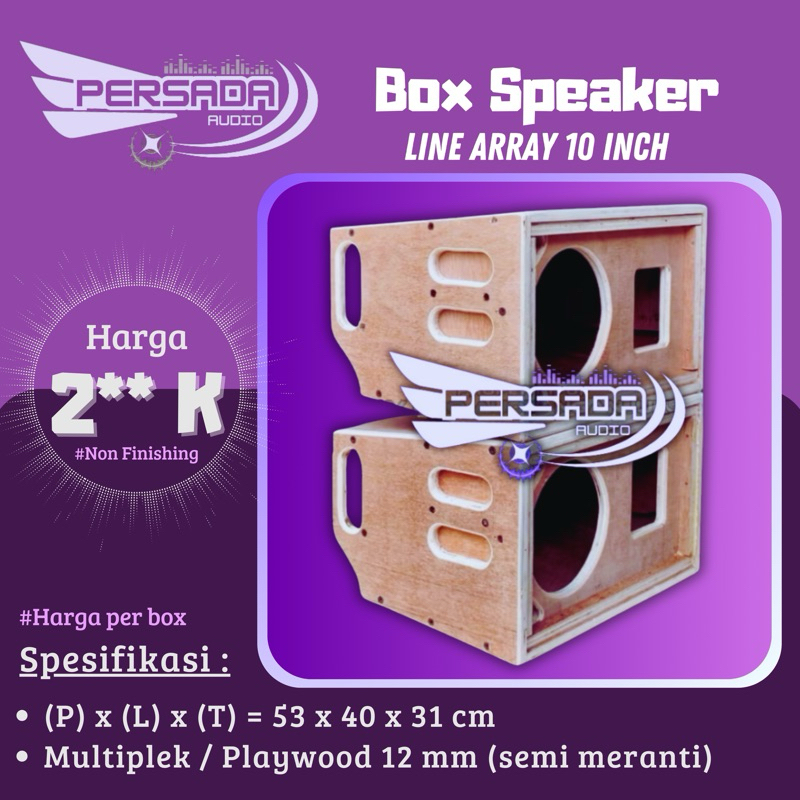 Jual Box speaker Line Array 10 Inch | Shopee Indonesia