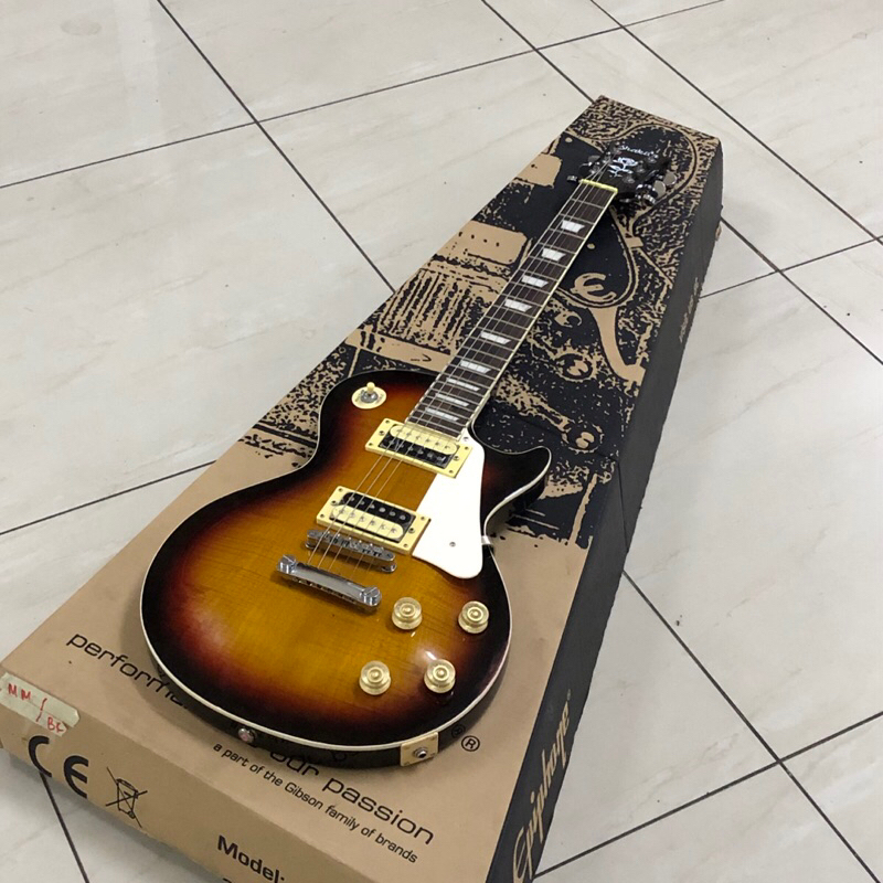 Jual Gitar Elektrik Les Paul Sunbrush Shakira Original Produk | Shopee ...