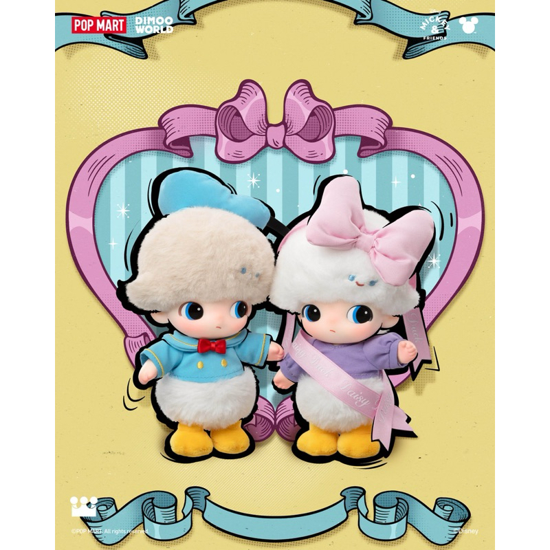 Jual Dimoo Disney Plush Pallete Popmart | Shopee Indonesia