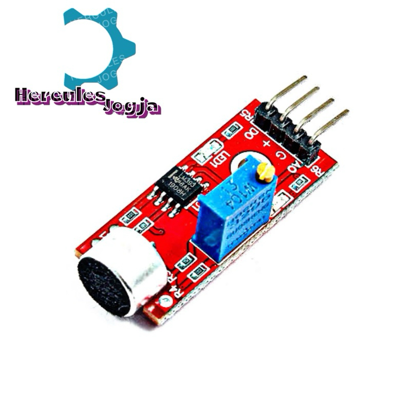 Jual Modul Microphone KY037 LM393 Sensor Suara | Shopee Indonesia
