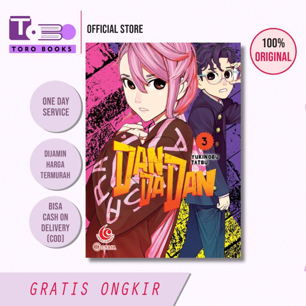Jual Level Comic: Dandadan 03 - Tatsu Yukinobu | Shopee Indonesia