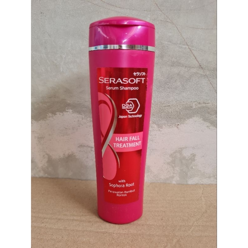 Jual Serasoft Serum Shampoo Hair Fall Treatment 340ml | Shopee Indonesia
