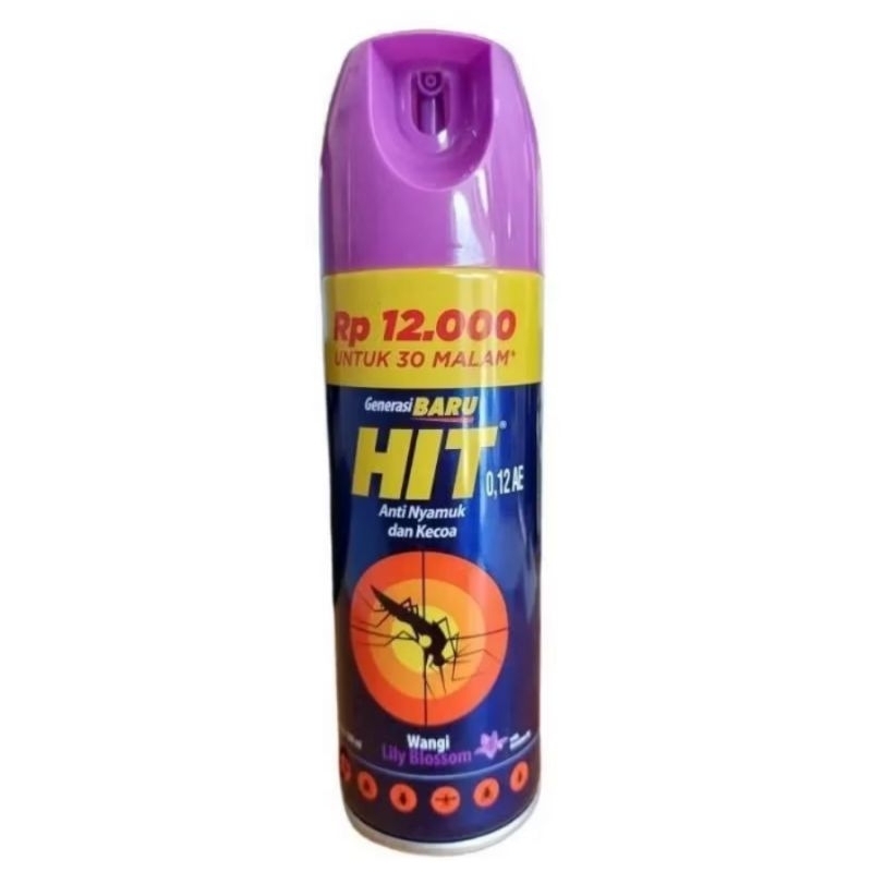 Jual HIT obat nyamuk aerosol 150ml/HIT spray obat nyamuk 150ml | Shopee ...