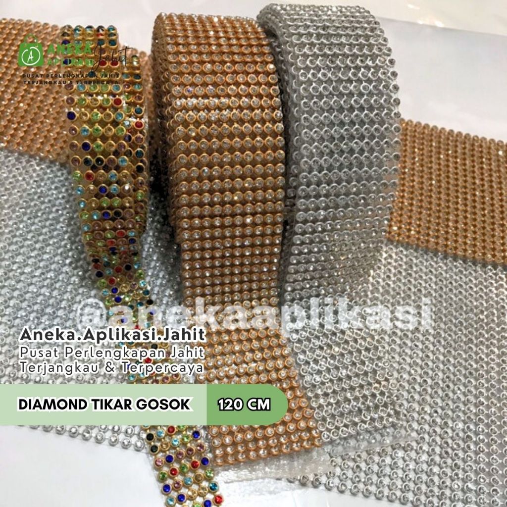 Jual 10 BARIS DIAMOND TIKAR -/+ 120 CM | Shopee Indonesia