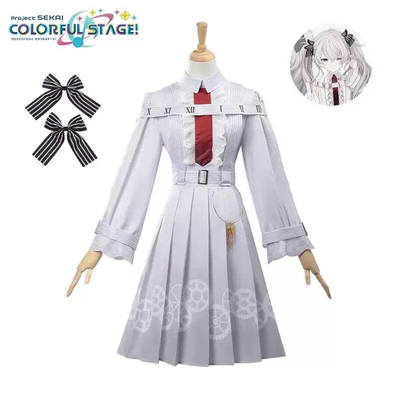 Jual Anime Project Sekai Colorful Stage Feat White Leek Mikou Cosplay ...