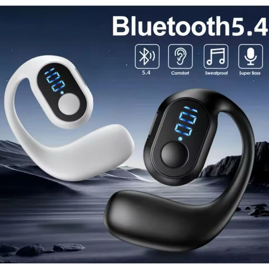 Jual G2 Headset Bluetooth Single Earphone Wireless OWS Mini Bass LED ...
