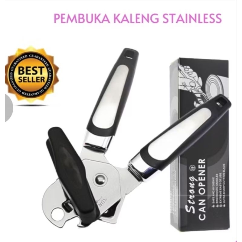 Jual Pembuka Kaleng & Tutup Botol Putar Stainless /Premium | Shopee ...