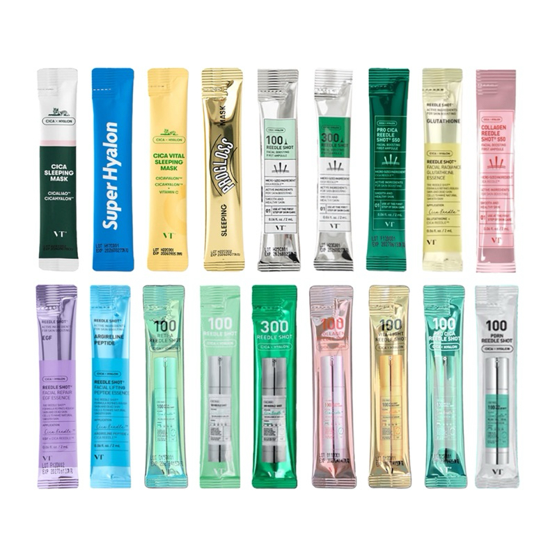 Jual SAMPLE VT COSMETICS CICA REEDLE SHOT TRIAL SIZE SACHET SAMPLES 2ml ...