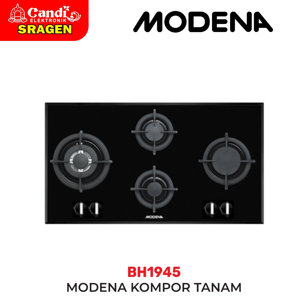 Jual MODENA Kompor Gas Tanam 90cm 4 Tungku - BH1945 | Shopee Indonesia