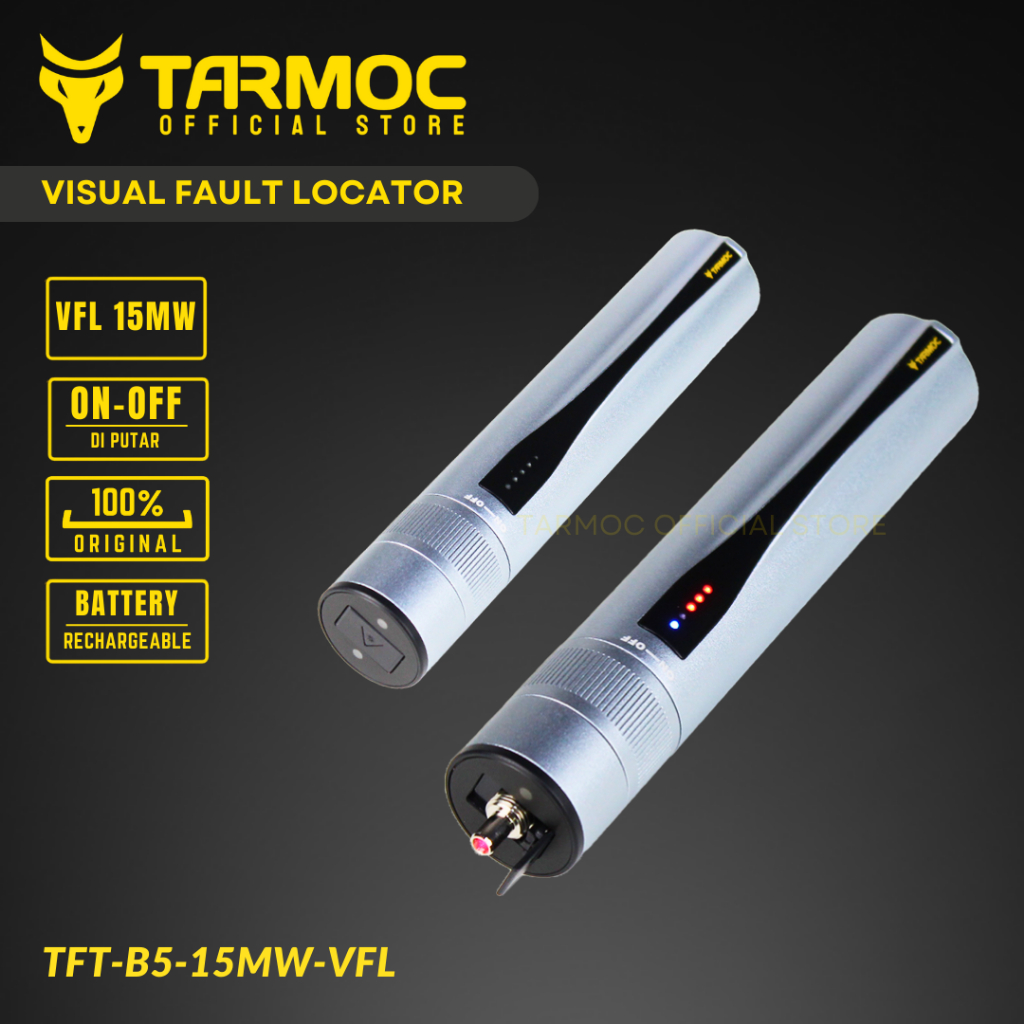 Jual Tarmoc TFT-B5-15MW-VFL | Visual Fault Locator 15mW | Laser FO | Shopee Indonesia