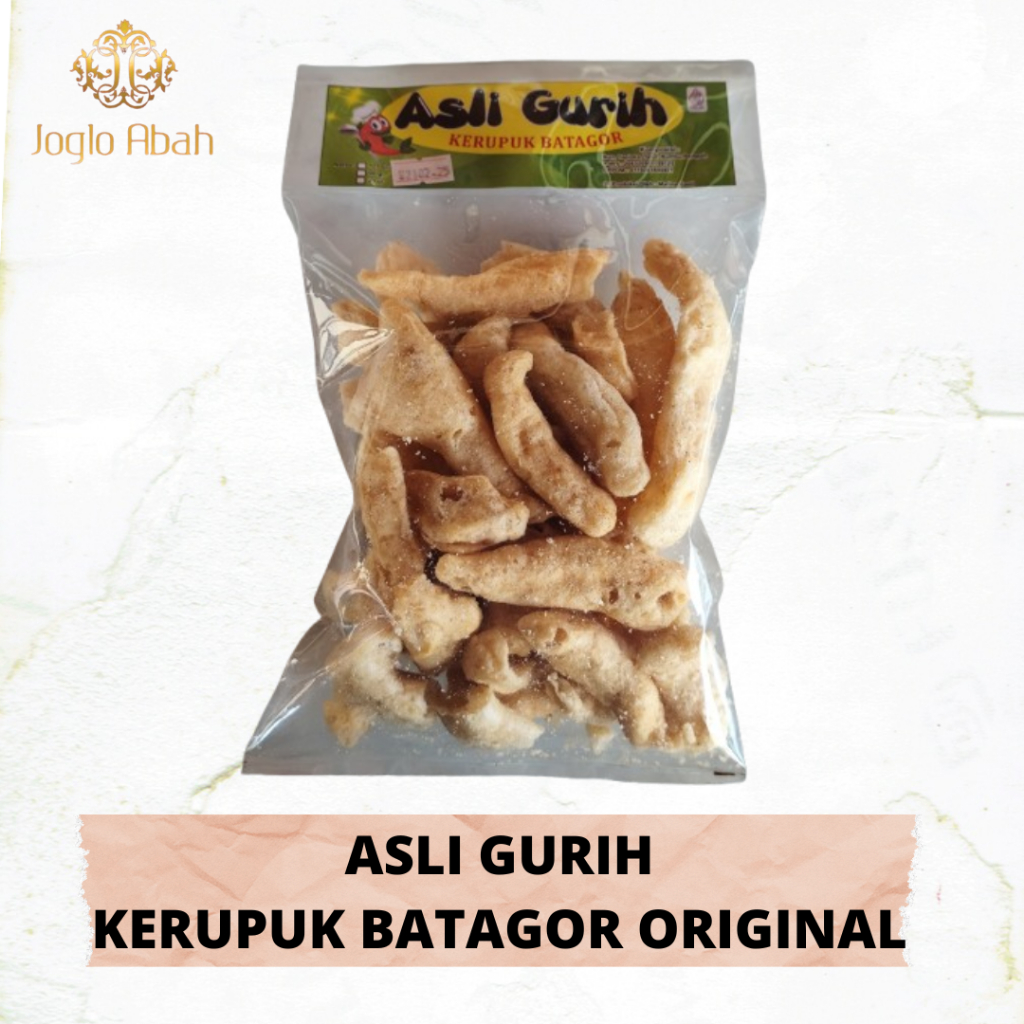 Jual Asli Gurih - Kerupuk Batagor Original - Joglo Abah | Shopee Indonesia