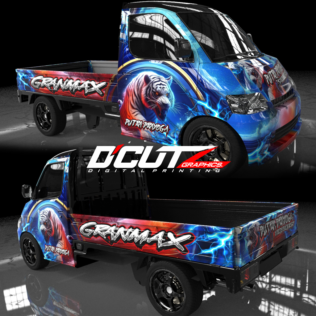Jual Decal Sticker Daihatsu GranMax Pickup Full Body (BEBAS REQUEST ...