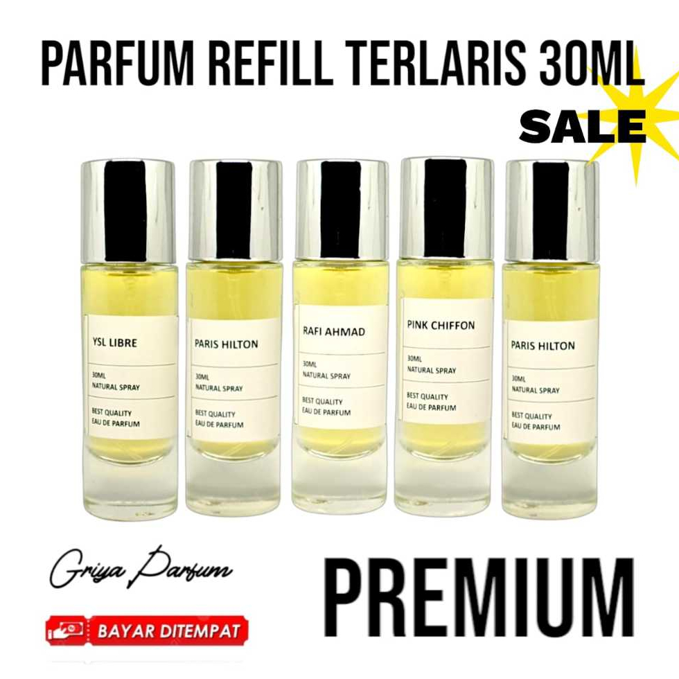 Jual [PREMIUM] PARFUM REFILL PRIA WANITA ORIGINAL BEST SELLER BOTOL ...