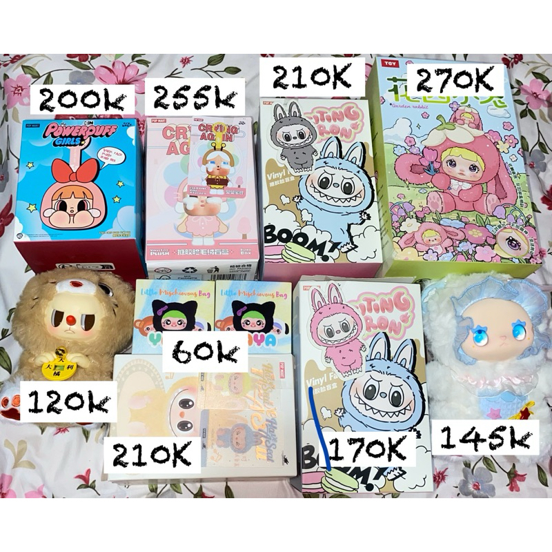 Jual POPMART Crying Again CBB Blind box powerpuff | Labubu V1 V2 ...