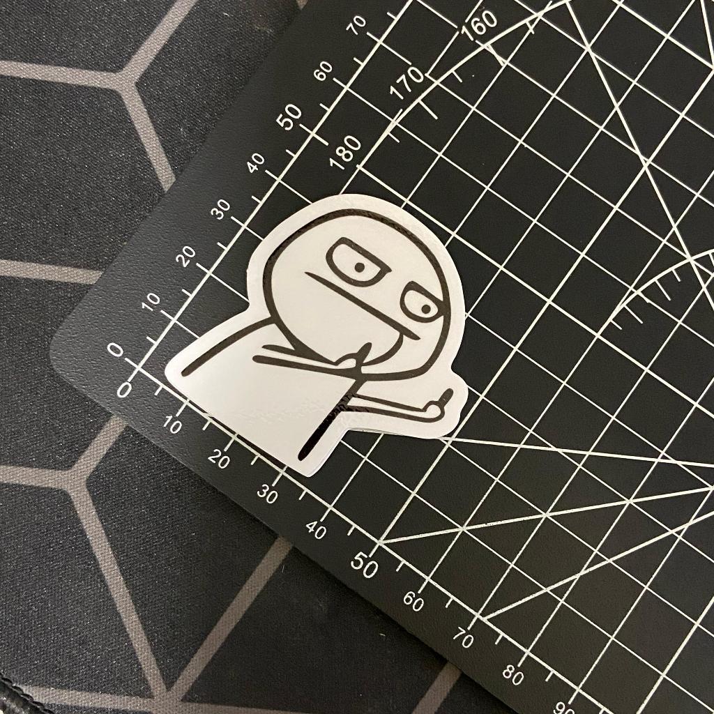 Jual [Stiker Satuan] stiker aesthetic STICKMAN || sticker aesthetic ...