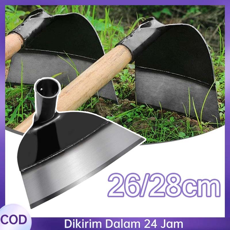 Jual COD Cangkul Taman Baja Cangkul Tangan Cangkul Pertanian Baja Taman ...