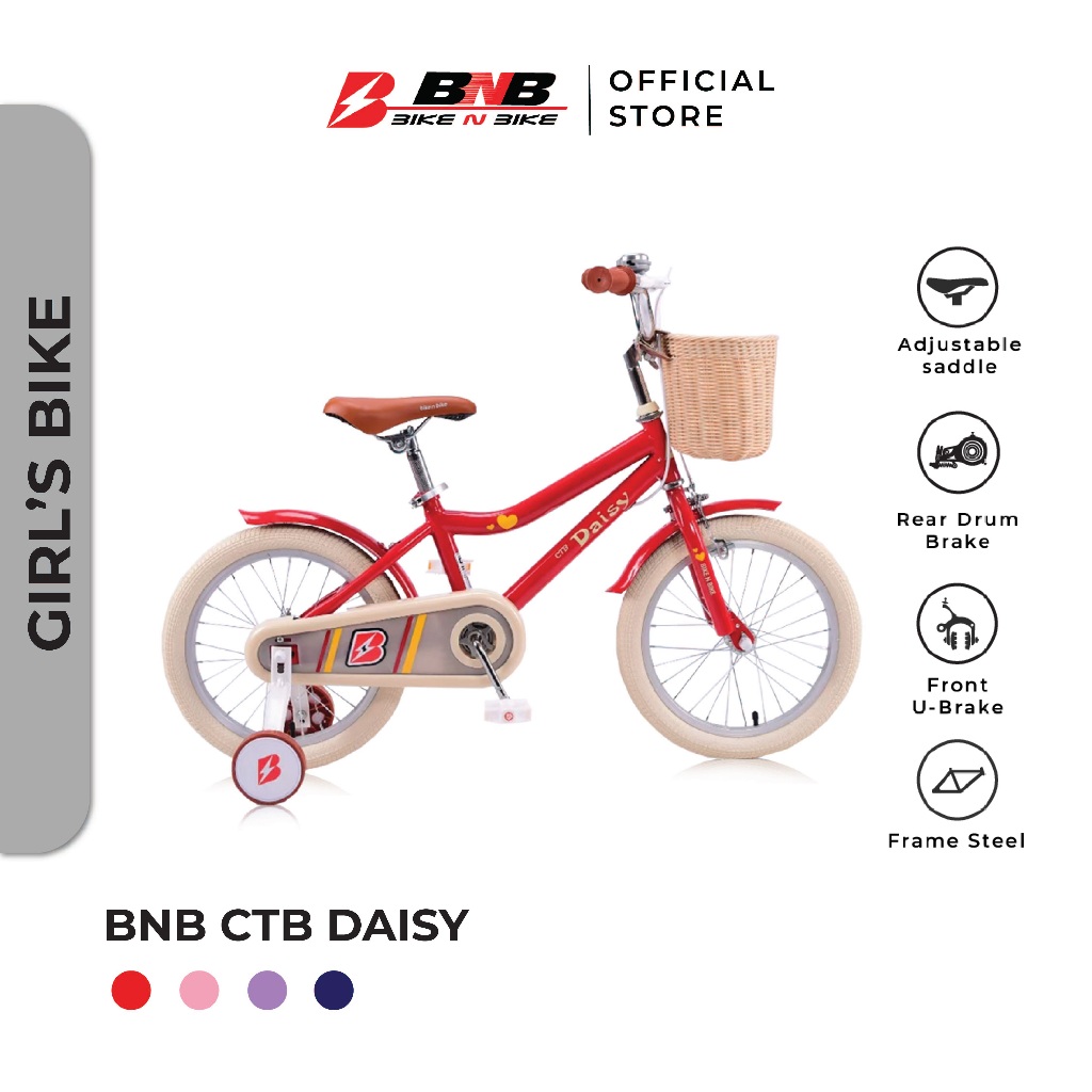 Jual BNB (Bike N Bike) - Sepeda Anak Perempuan Usia 3- 9 Tahun CTB ...