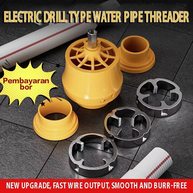 Jual Pembuat ulir pipa PVC alat pembuat ulir pipa air cocok untuk pipa ...