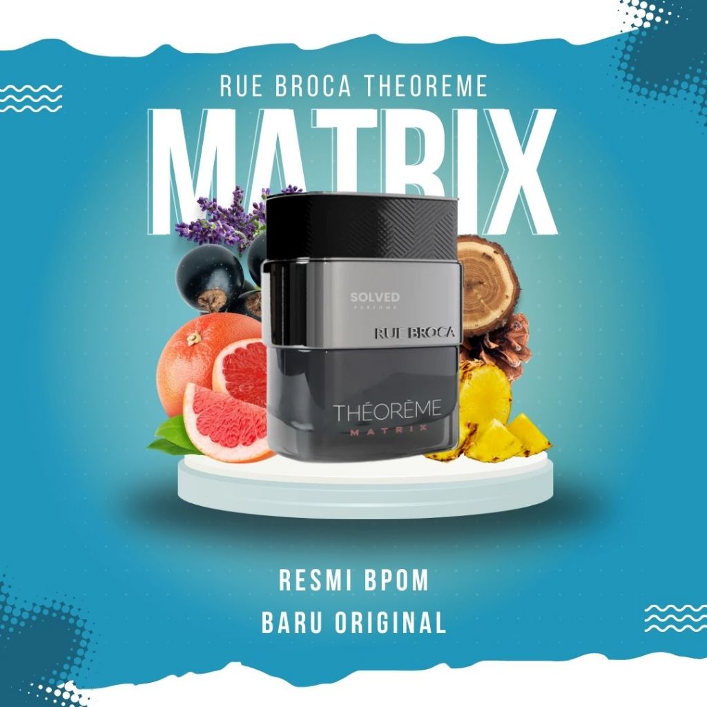Jual Parfum Theoreme Matrix Rue Broca Theoreme Matrix Resmi BPM Baru ...