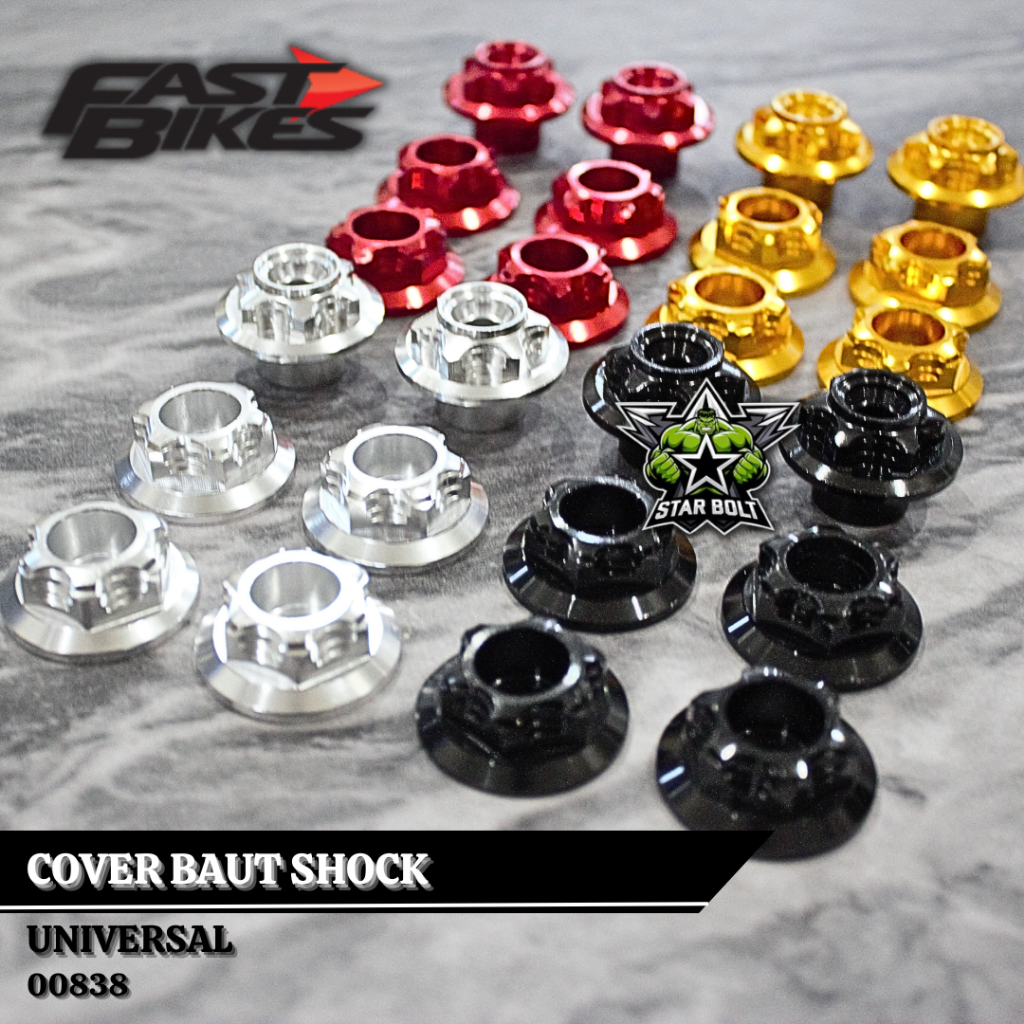 Jual Cover Tutup Baut Support Shock Depan Fastbikes Full Cnc Universal ...