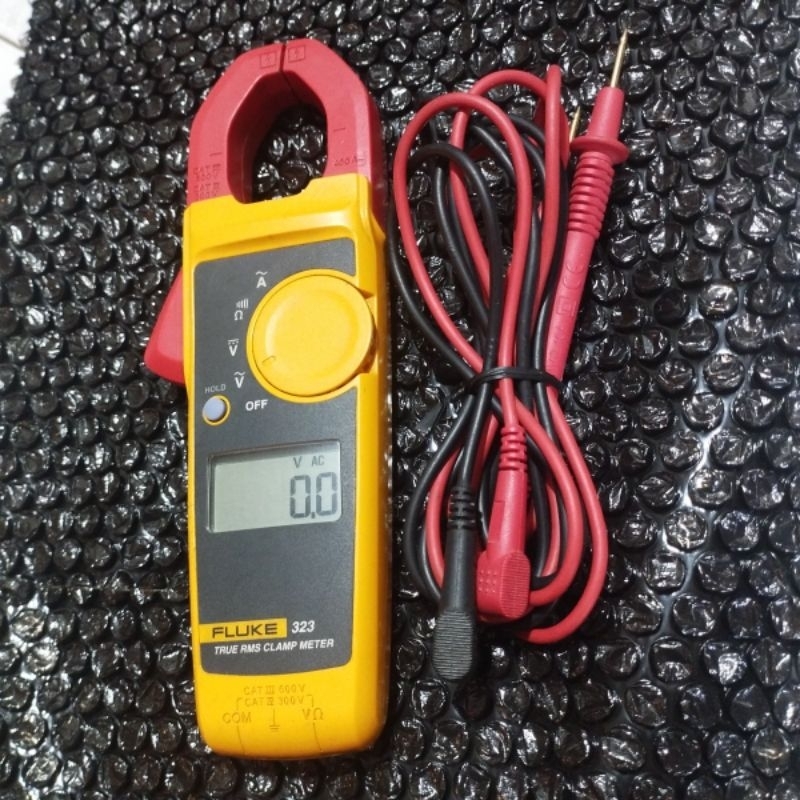 Jual FLUKE 323 Digital Clamp Meter 400 Ampere AC | Shopee Indonesia