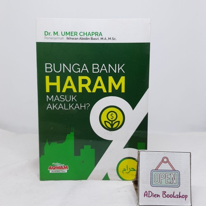 Jual BUKU BUNGA BANK HARAM MASUK AKALKAH Dr M UMER CHAPRA AQWAM | Shopee Indonesia