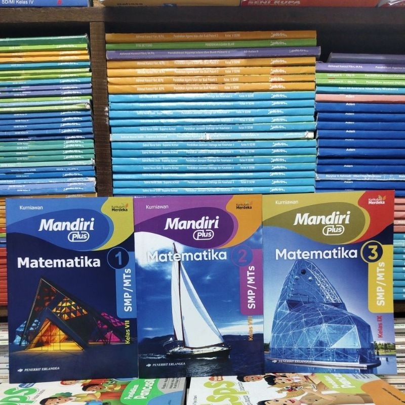 Jual Mandiri plus Matematika kelas 7,8,9 SMP kurikulum merdeka | Shopee Indonesia