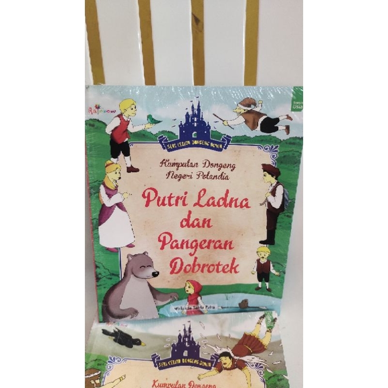 Jual buku kumpulan dongeng negri polandia "putri ladna dan pangeran dibrotek" - winkanda satria ...