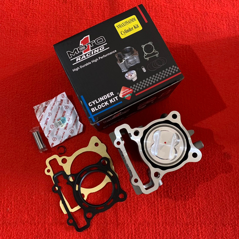 Jual Blok Seher Blok Bore Up MOTO 1 Nmax / Aerox 155 63mm | Shopee Indonesia
