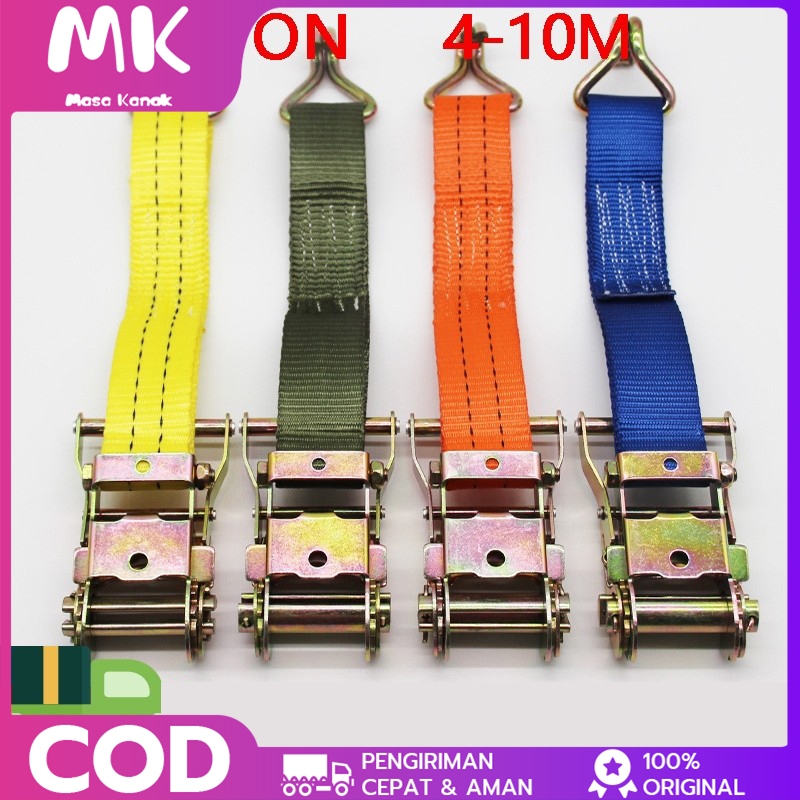 Jual 10 Ton Tali Kecepatan Ratchet Tie Down 4 cm x 6M/8M/10M 5CMx 6M/8M ...