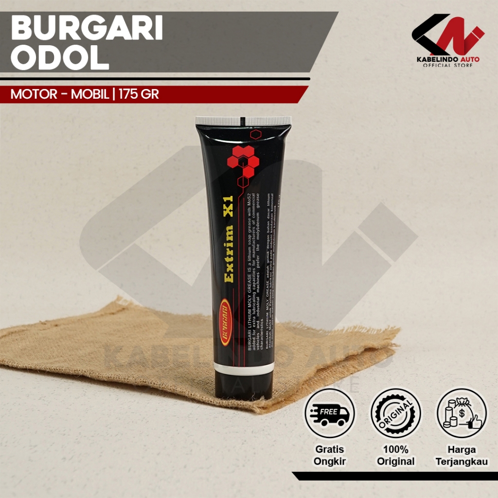 Jual GREASE PELUMAS STEMPET GEMUK BURGARI EXTRIM X1 LITHIUM MOLY ODOL ...