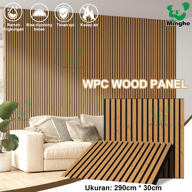 Jual Wood Panel WPC / Panel Dinding Motif Kayu / Dekorasi Rumah Mewah Wallpanel [30x290CM ...
