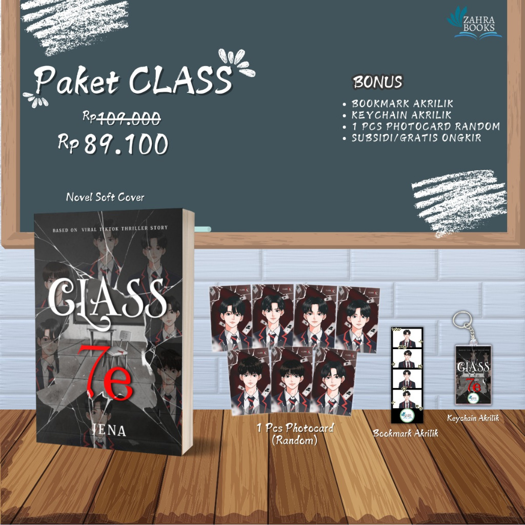 Jual Novel Class 7e By Jena | Shopee Indonesia