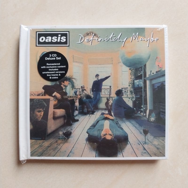 Jual CD OASIS ALBUM DEFINITELY MAYBE ( 3 CD DELUXE SET ) | Shopee Indonesia