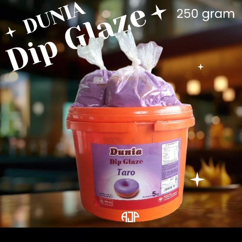 Jual Dunia Dip Glaze Topping Donut dan Kue | Kemasan Repack 250 gram ...