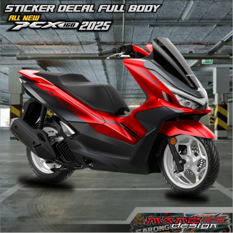 Jual decal sticker variasi motor honda pcx new 2025 abs/roadsynch ...