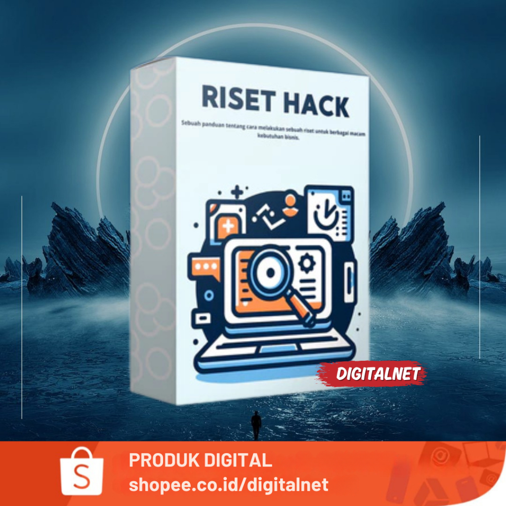 Jual RISET HACK Sebuah panduan tentang cara melakukan sebuah riset ...
